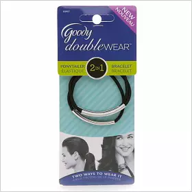 Braçalet elàstic Goody Double Wear en plata o or