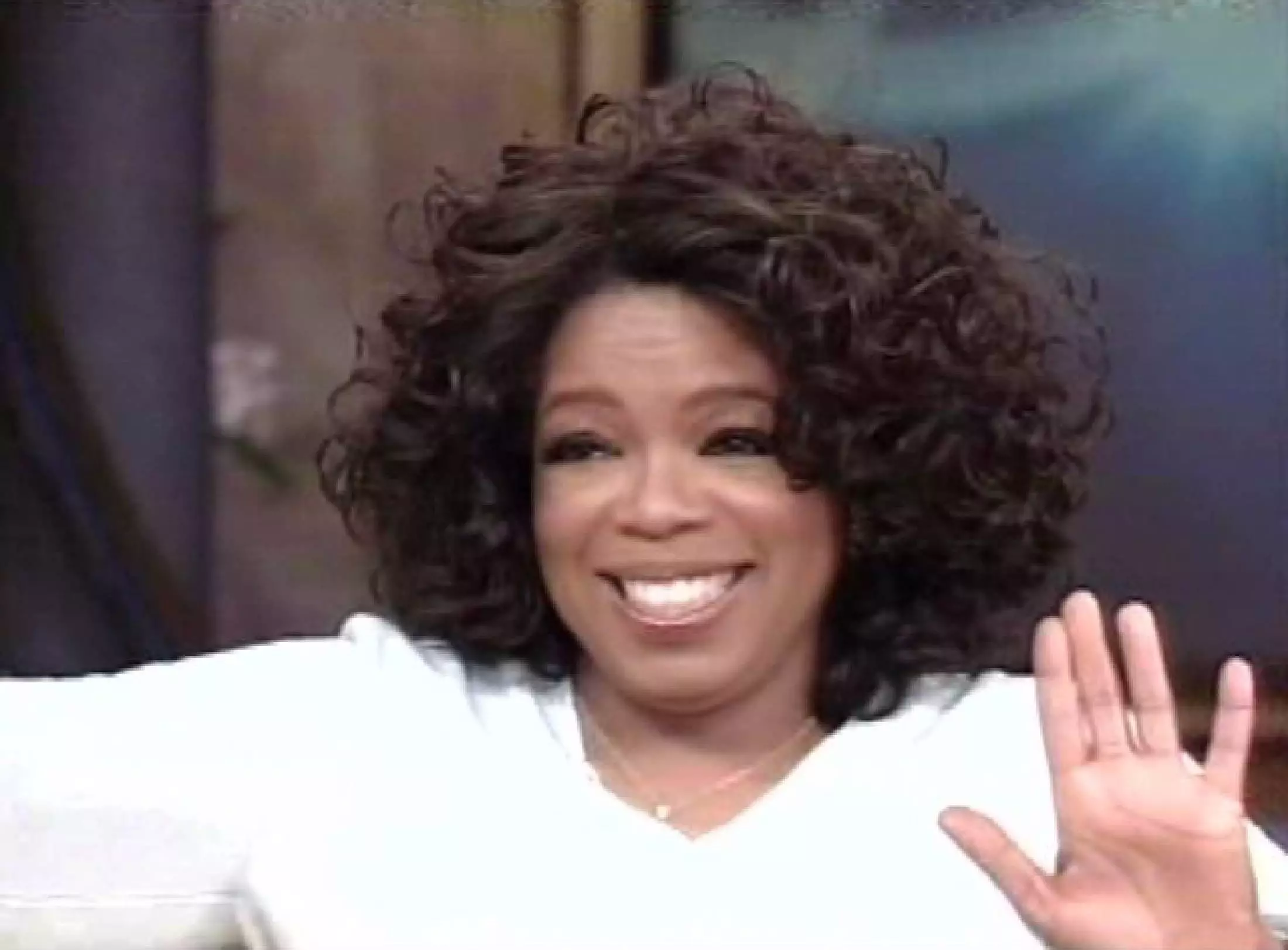 Oprah Winfrey ໃນງານສະແດງ Oprah Winfrey 2005
