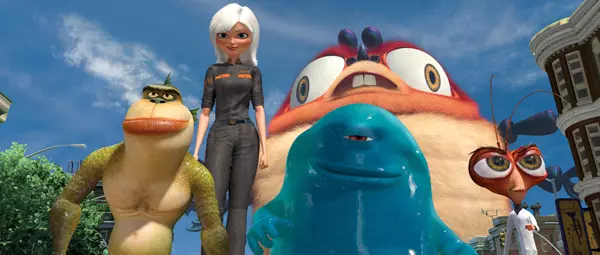 Reese leder vägen för att rädda jorden i Monsters vs. Aliens