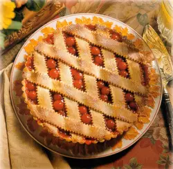 Zesty Cherry-Orange Tart