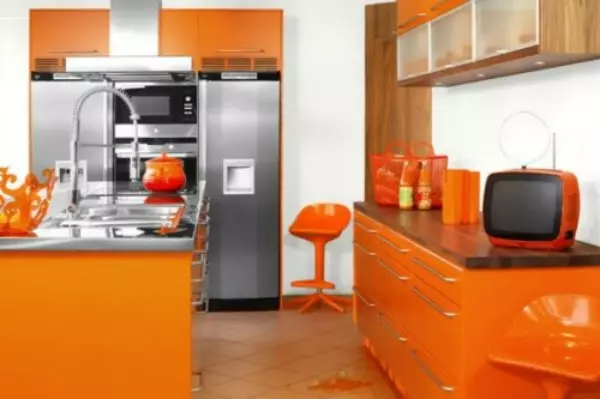Kitchen tangerine