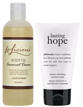 Lasting Hope Instant Refreshing Moisture Mask & LaLicious Coconut Body Oil