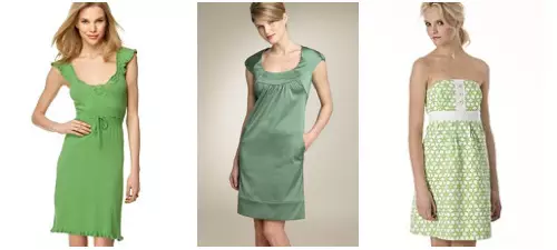 Grønne kjoler