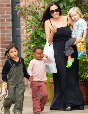 Angelina Jolie en familie