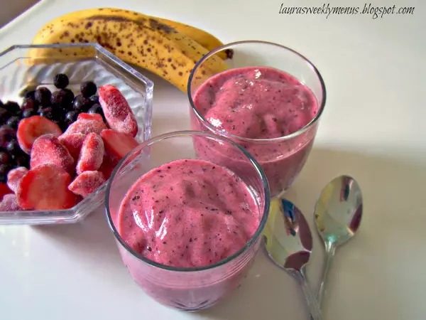 Mrazené ovocné smoothies