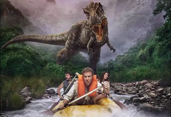 Will Ferrell ngawelah pikeun hirupna di Land of the Lost