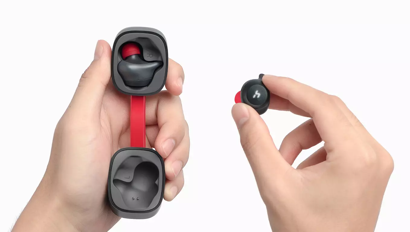 hGroove Smart Wireless Charging Earbuds